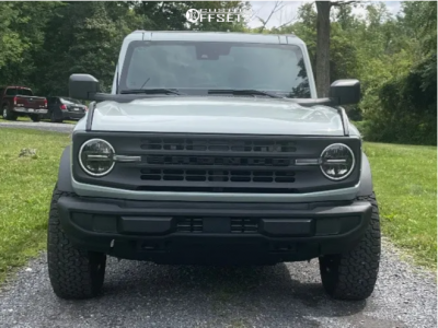 2022 Ford Bronco with 17x9 0 RTR Tech 6 and 285/70R17 BFGoodrich All ...
