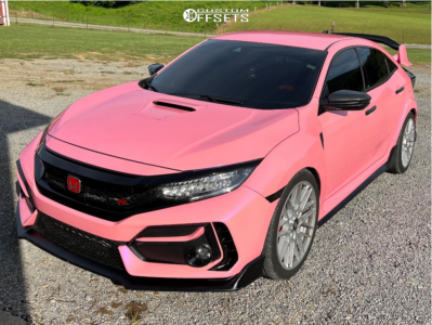 2021 Honda Civic with 19x8.5 42 Rotiform Rse and 245/40R19 Vercelli ...