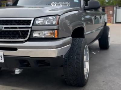 2006 Chevrolet Silverado 1500 with 22x12 -44 Stealth Forged Ruger and 305/45R22 Nitto Nt420v and ...