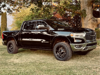 2019 Ram 1500 with 20x10 -19 Fuel Stroke and 305/55R20 BFGoodrich All ...