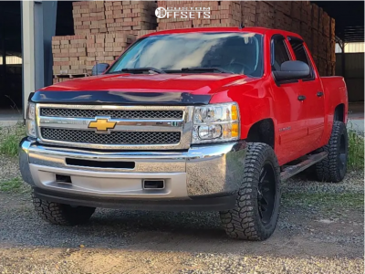 2013 Chevrolet Silverado 1500 with 20x10 -25 Motiv Offroad Magnus and ...