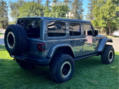 2019 Jeep Wrangler with 17x9 -38 KMC Km235 and 35/12.5R17 BFGoodrich ...