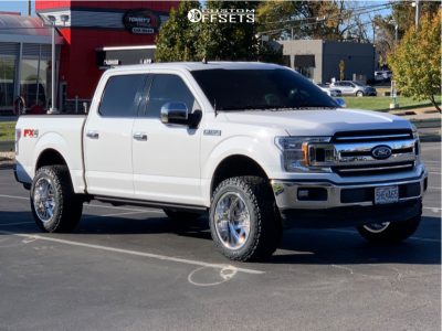 2019 Ford F-150 with 20x12 -40 American Force Aka Ss and 33/12.5R20 ...