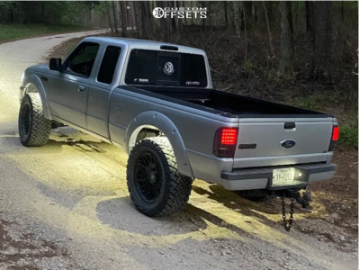 2011 Ford Ranger with 20x10 -25 Motiv Offroad Mutant and 33/12.5R20 ...