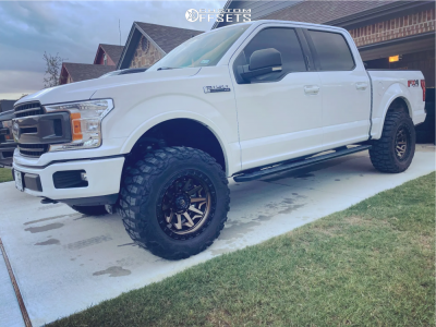 2019 Ford F-150 with 20x10 -18 Fuel Covert and 35/12.5R20 Nitto Mud ...
