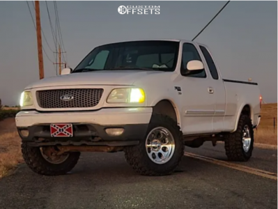 1999 Ford F-150 with 17x9 0 Alloy Ion 171 and 33/12.5R17 Gladiator ...