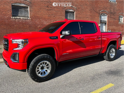 2021 GMC Sierra 1500 with 18x9 -12 Method Double Standard and 285/75R18 ...