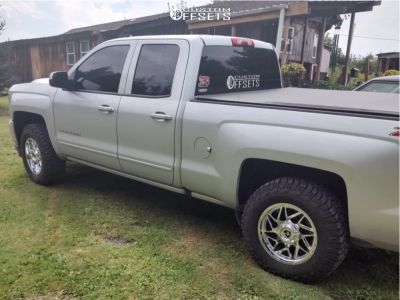 2018 Chevrolet Silverado 1500 with 18x9 18 Gear Off-Road 761c and 275 ...