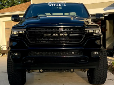 2020 Ram 1500 with 20x12 -44 Motiv Offroad Balast and 37/12.5R20 AMP ...