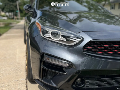 2020 Kia Forte with 18x8.5 35 Option Lab R716 and 225/40R18 Sentury Uhp ...