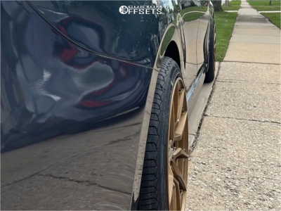 2020 Kia Forte with 18x8.5 35 Option Lab R716 and 225/40R18 Sentury Uhp ...