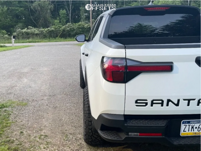 2022 Hyundai Santa Cruz with 17x8 38 LP Adventure LP5 and 265/65R17 ...