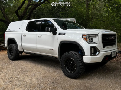 2021 GMC Sierra 1500 with 18x9 -12 Method Mr305 and 275/70R18 Mickey ...