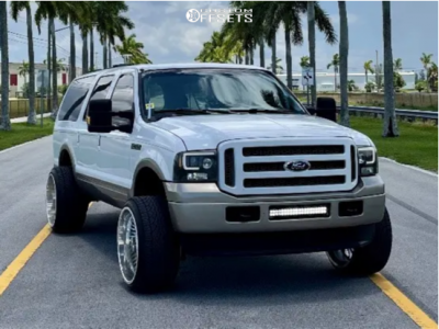 2005 Ford Excursion with 24x14 -90 American Force Morph and 305/35R24 ...