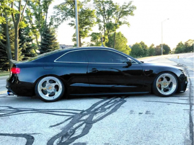 2014 Audi S5 with 19x11 7 WatercooledIND CC10 3P and 255/35R19 Nitto ...