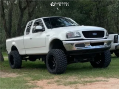 1999 Ford F-150 with 20x12 -57 Vision Spyder and 35/13.5R20 Venom Power ...