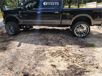 2019 Ford F-250 Super Duty with 26x14 -72 Tuff T2a and 35/15.5R26 Venom ...