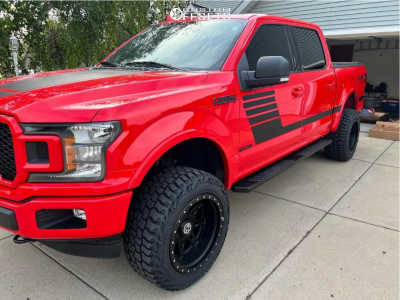 2018 Ford F-150 with 20x12 -44 Anthem Off-Road Rogue and 33/12.5R20 ...