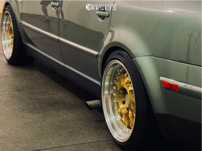 2003 Volkswagen Passat with 18x9.5 42 Regen5 R32 and 235/40R18 ...