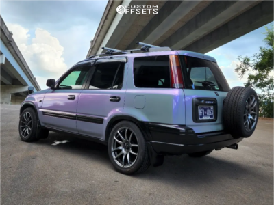 1997 Honda CR-V with 17x8 35 Vors Tr4 and 245/45R17 Ironman Imove Gen 2 ...