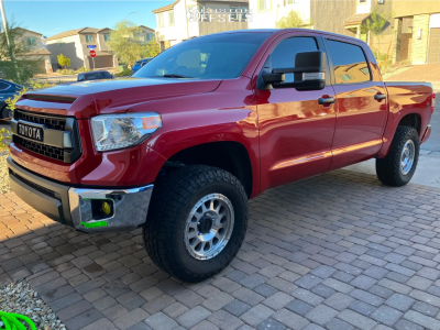 2017 Toyota Tundra with 18x9 18 Method Mr315 and 305/65R18 Cooper ...