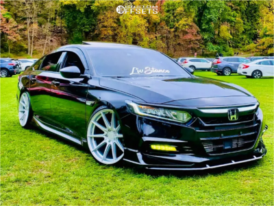2019 Honda Accord with 20x10 38 F1R F101 and 235/35R20 Lancaster Lr-66 ...