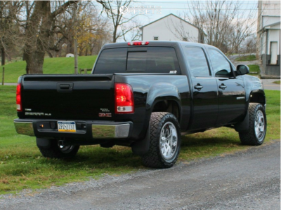 2009 GMC Sierra 1500 with 20x10 -19 Off Road Monster M17 and 33/12.5R20 ...
