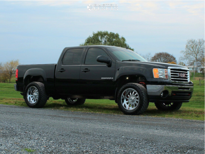 2009 GMC Sierra 1500 with 20x10 -19 Off Road Monster M17 and 33/12.5R20 ...