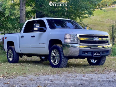 2013 Chevrolet Silverado 1500 with 20x9 27 Factory Reproductions Fr59 ...