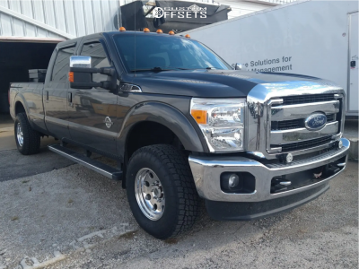 2015 Ford F-250 Super Duty with 17x9 -12 Ultra Type 164 and 295/70R17 ...