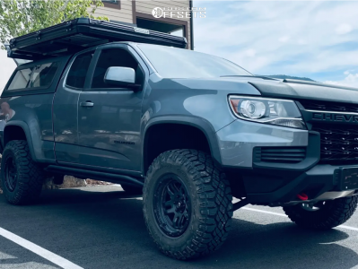 2021 Chevrolet Colorado Wheel Offset Aggressive > 1" Outside Fender ...