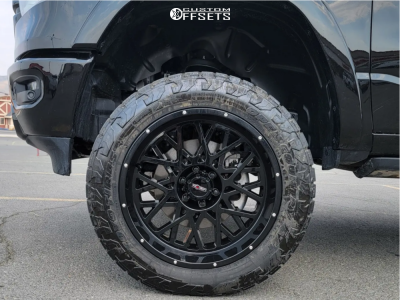 2022 Ram 1500 with 22x10 -19 Vision Rocker and 295/55R22 Toyo Tires ...