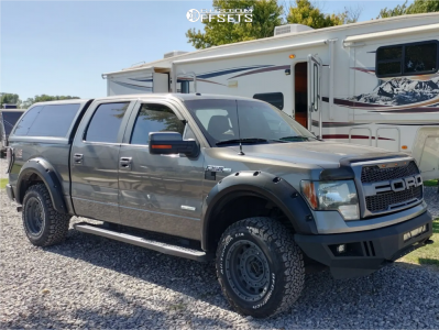 2011 Ford F-150 with 18x9.5 -18 Vision Tactical and 285/60R18 ...