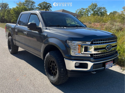 2018 Ford F-150 with 18x9 18 Method Mr316 and 295/70R18 Nitto Recon ...