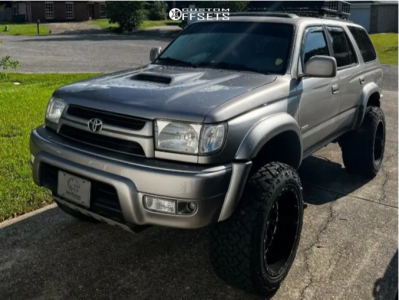 2002 Toyota 4Runner with 20x12 -51 Hardrock Overdrive and 33/12.5R20 ...