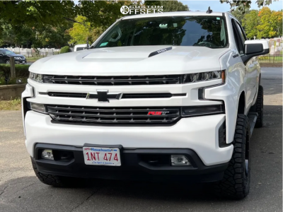 2020 Chevrolet Silverado 1500 with 20x10 -19 Ballistic Rage and 33/12 ...