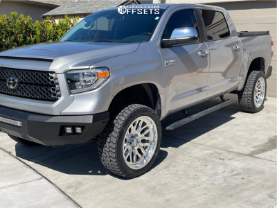 2021 Toyota Tundra with 22x10 -24 KG1 Forged Heathen and 285/45R22 ...