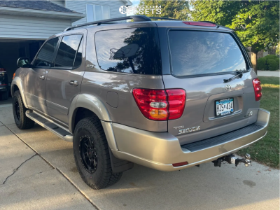 2002 Toyota Sequoia with 16x8 -6 DX4 Rebel and 285/75R16 Falken ...