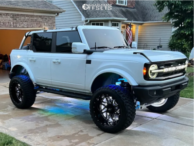 2022 Ford Bronco Wheel Offset Super Aggressive 3"-5" Suspension Lift 7 ...
