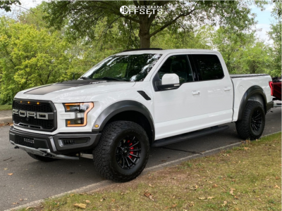 2018 Ford F-150 with 17x9.5 12 Black Rhino Rotorua and 35/12.5R17 ...