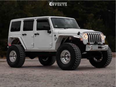 2012 Jeep Wrangler with 17x9 -38 KMC Km235 and 38/13.5R17 Nitto Trail Grappler and Suspension ...