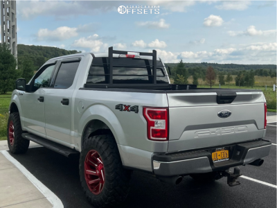 2018 Ford F-150 with 20x10 -18 Fuel Reaction and 35/12.5R20 Fuel ...