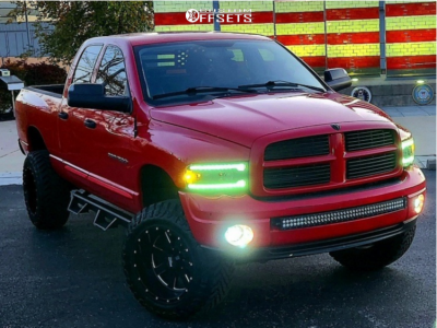 2002 Dodge Ram 1500 with 20x12 -44 Moto Metal Mo962 and 35/12.5R20 ...