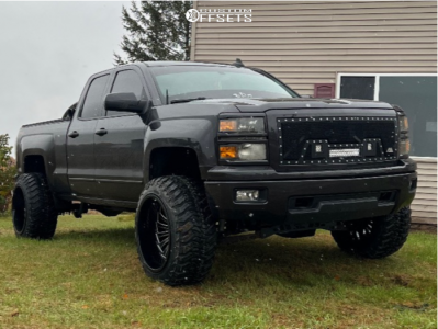 2015 Chevrolet Silverado 1500 with 22x14 -81 ARKON OFF-ROAD Alexander ...