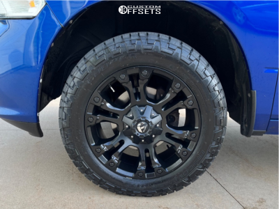 2014 Ram 1500 with 20x10 -18 Fuel Vapor and 275/65R20 Cooper Discoverer ...