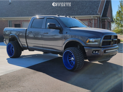 2016 Ram 2500 with 24x14 -90 American Force Quantum Cc and 33/13.5R24 ...