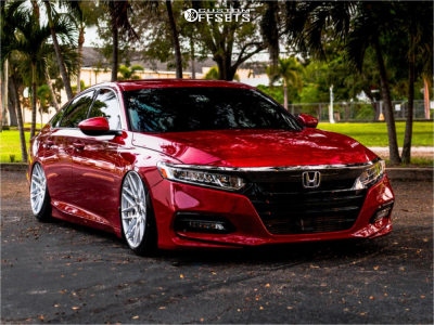 2019 Honda Accord with 20x8.5 35 Rotiform Rse and 255/35R20 Ohtsu ...