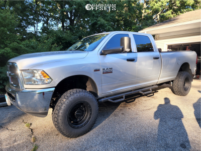 2018 Ram 2500 with 18x9.5 -18 Vision Tactical and 285/65R18 Goodyear ...