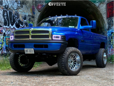1996 Dodge Ram 2500 with 20x12 -44 Gear Off-Road 764c and 35/12.5R20 ...