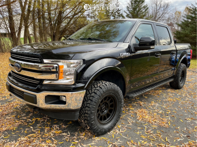 2020 Ford F-150 with 17x8.5 0 Method Mr703 and 33/12.5R17 Nitto Ridge ...